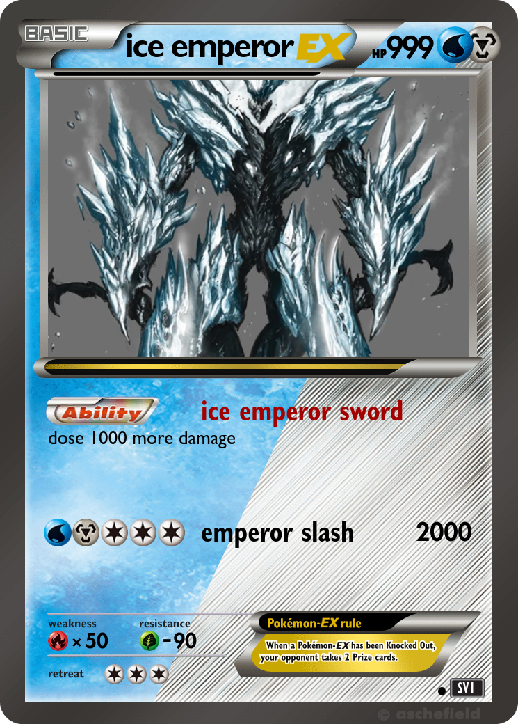 ice emperor - rrrtttttt | Pokécardmaker.net