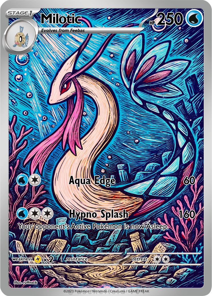 Milotic - ruffneck | Pokécardmaker.net