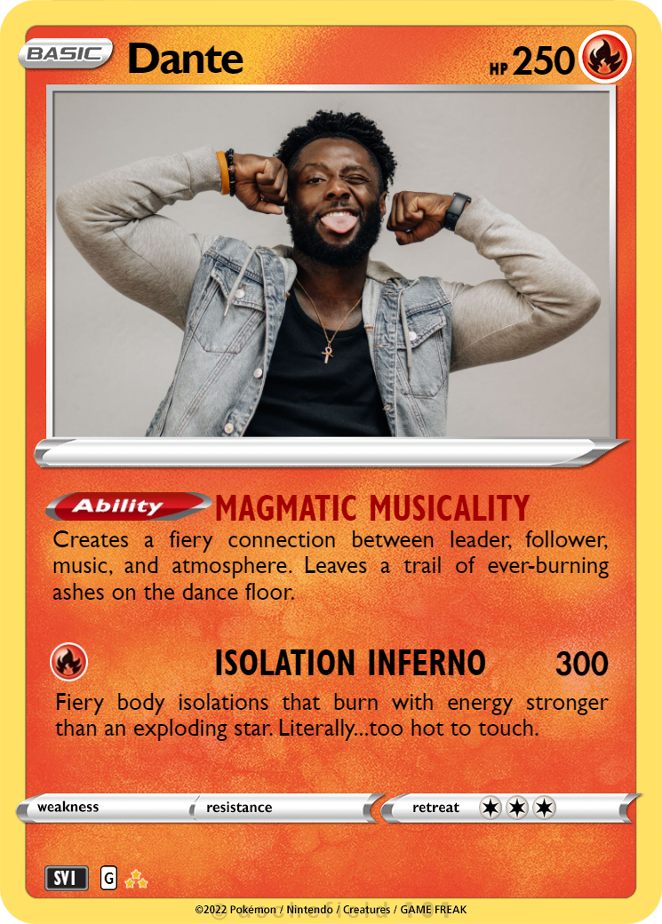 Dante - saltandidance | Pokécardmaker.net