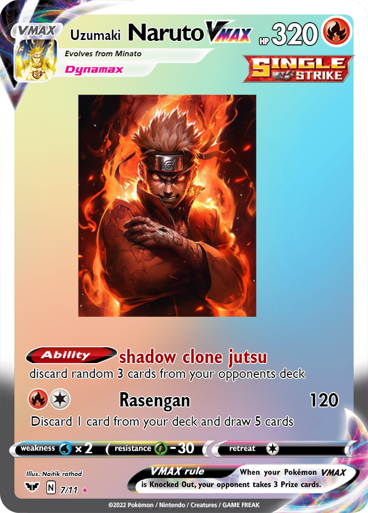 Naruto - sasuke011 | Pokécardmaker.net