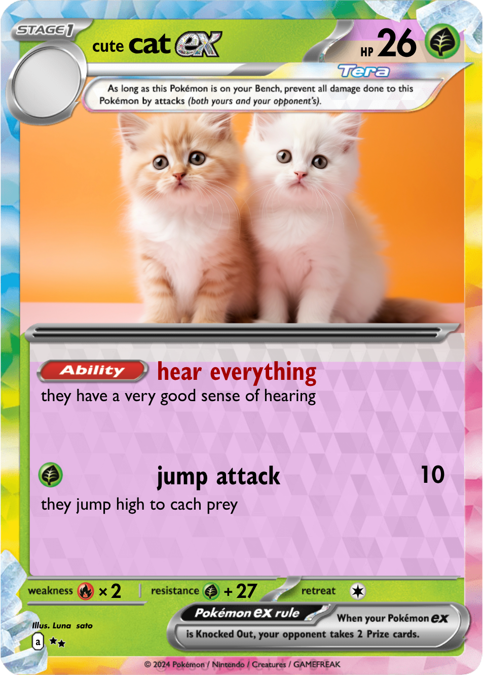 cat - sato8654 | Pokécardmaker.net