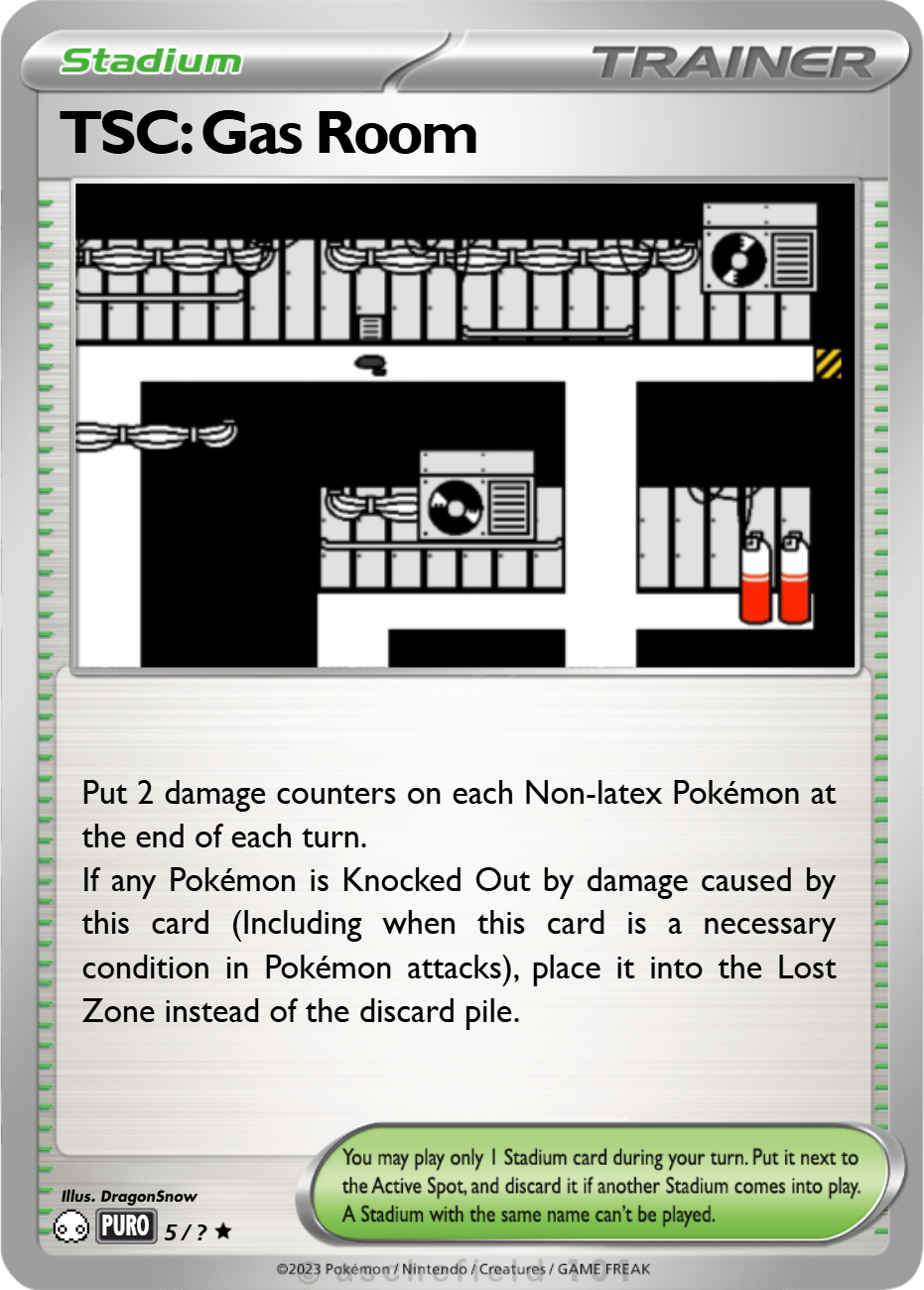 TSC: Gas Room - scratchyplaystcg | Pokécardmaker.net
