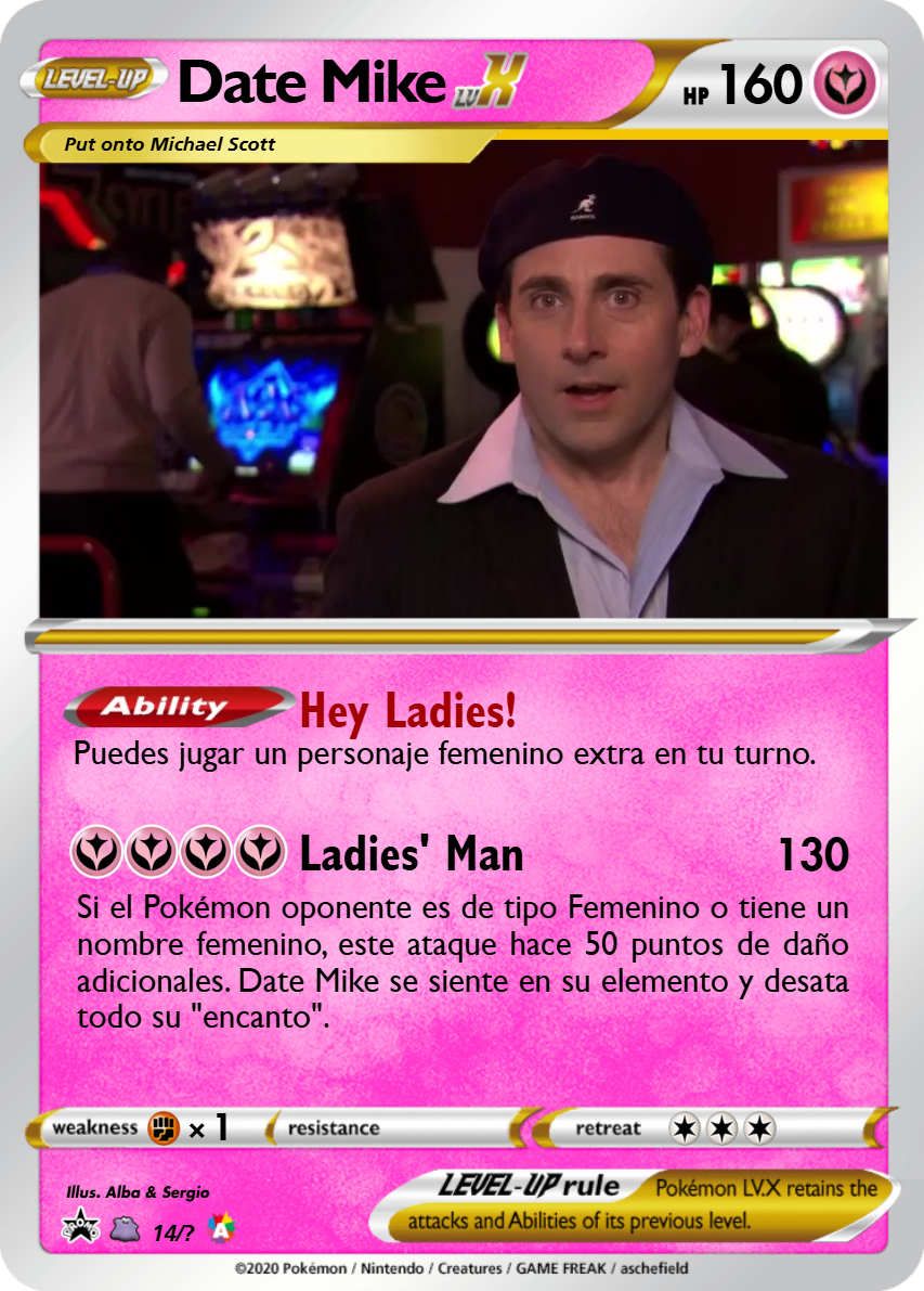 Date Mike - sergio | Pokécardmaker.net