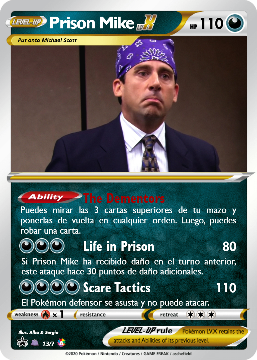 Prison Mike - sergio | Pokécardmaker.net