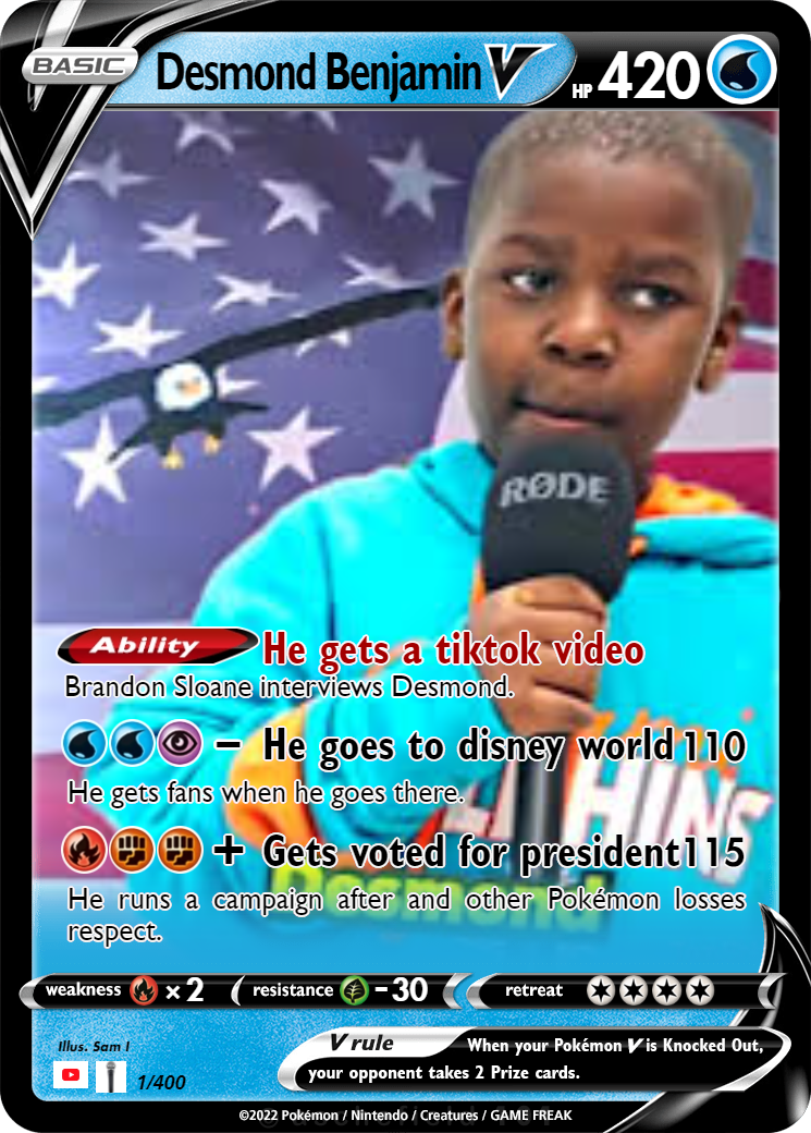 Desmond Benjamin - sethyji100 | Pokécardmaker.net