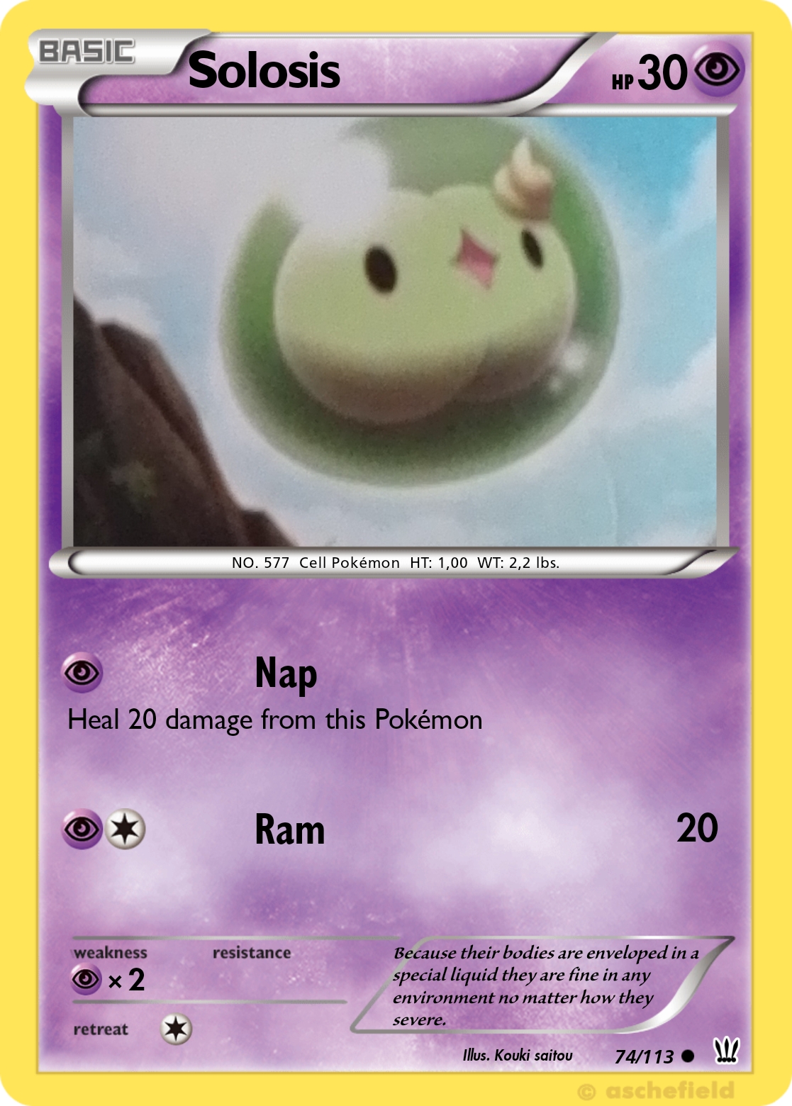 Solosis - sgh727 | Pokécardmaker.net