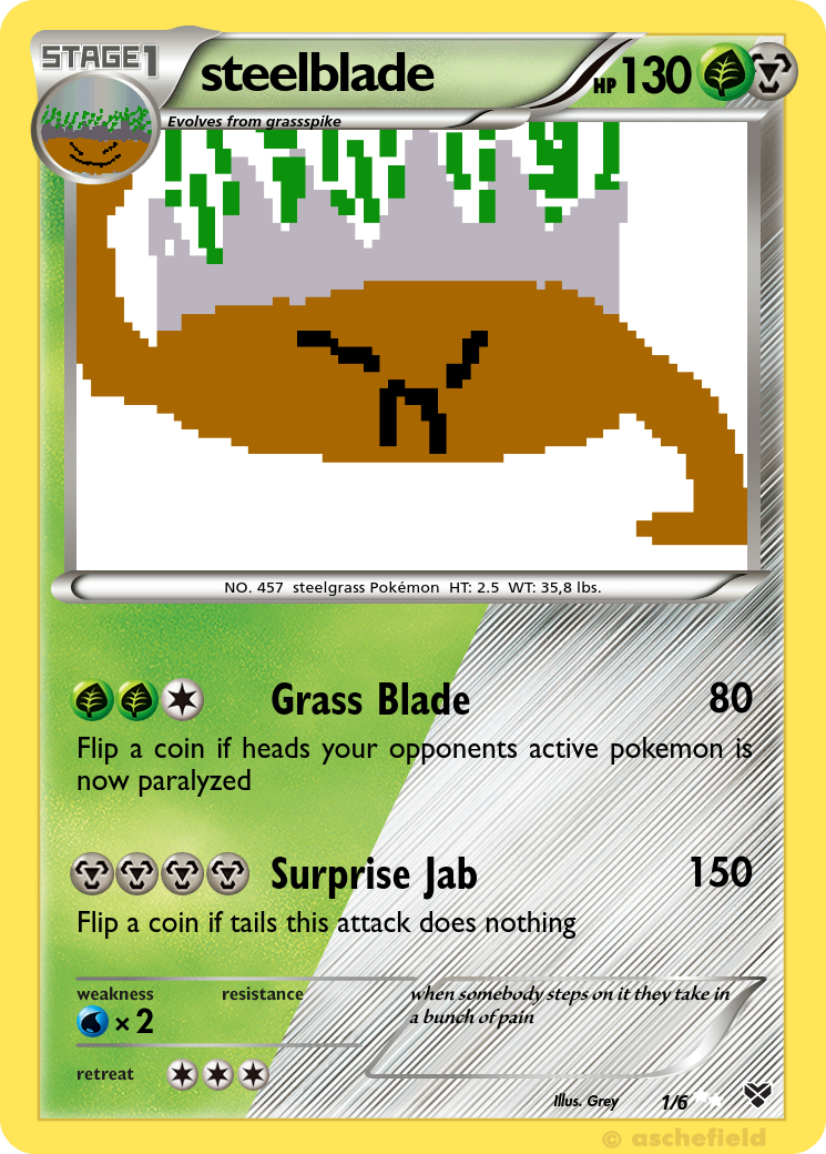 steelblade - sgh727 | Pokécardmaker.net