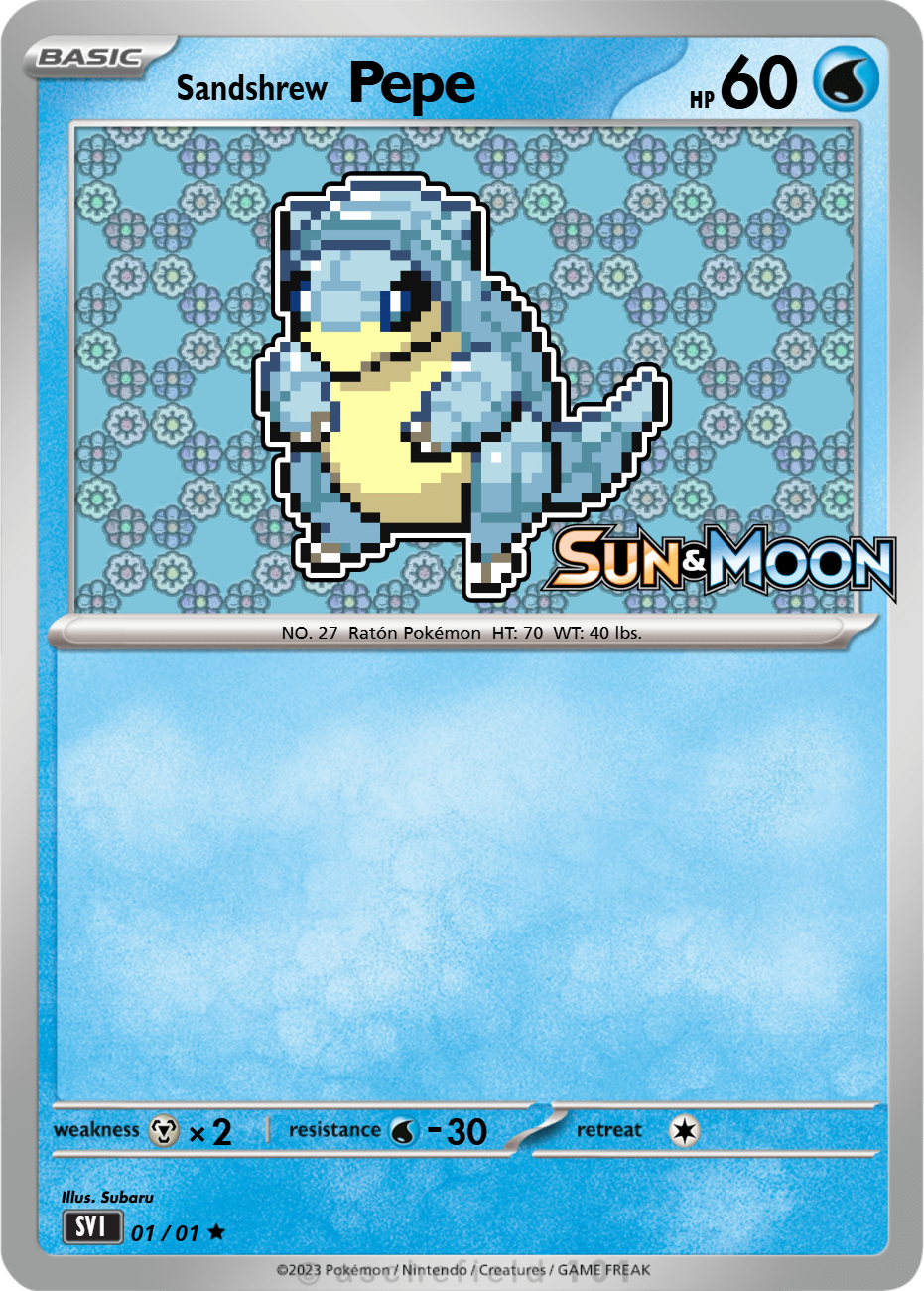 Pepe - sgsubaru | Pokécardmaker.net