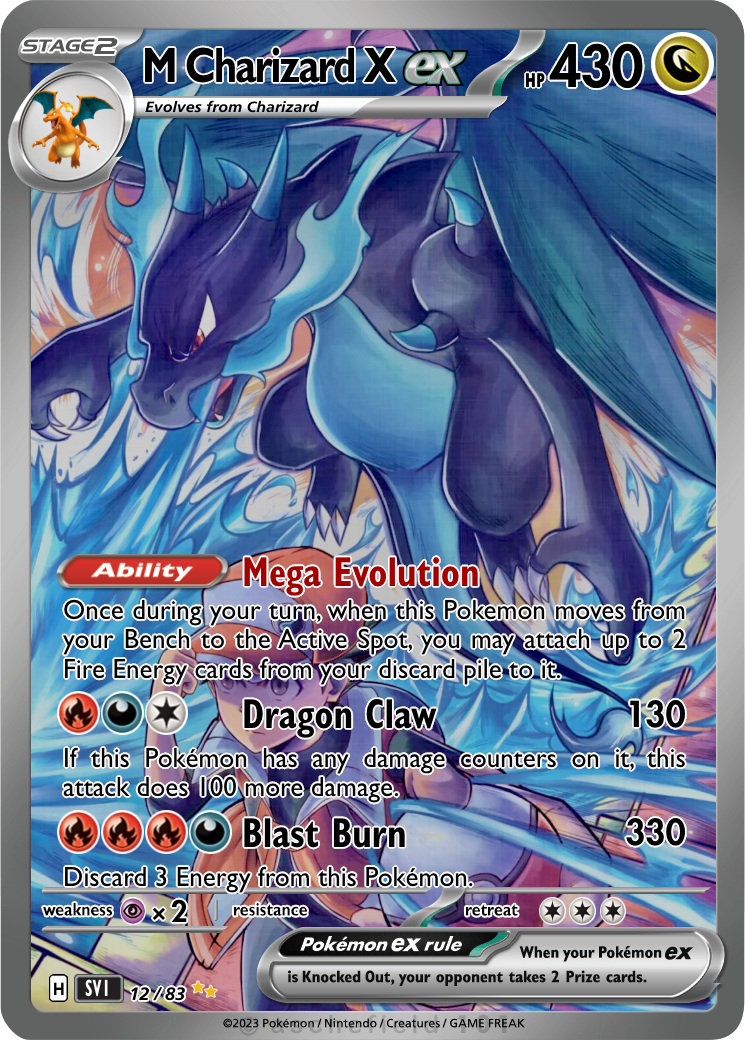 M Charizard X - Gavin104 | Pokécardmaker.net