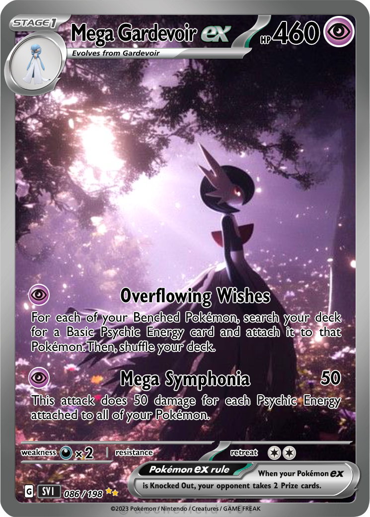 Mega Gardevoir - Gavin104 | Pokécardmaker.net