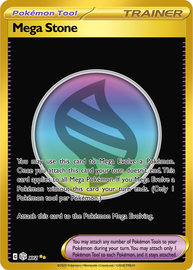 Mega Stone - Gavin104 | Pokécardmaker.net