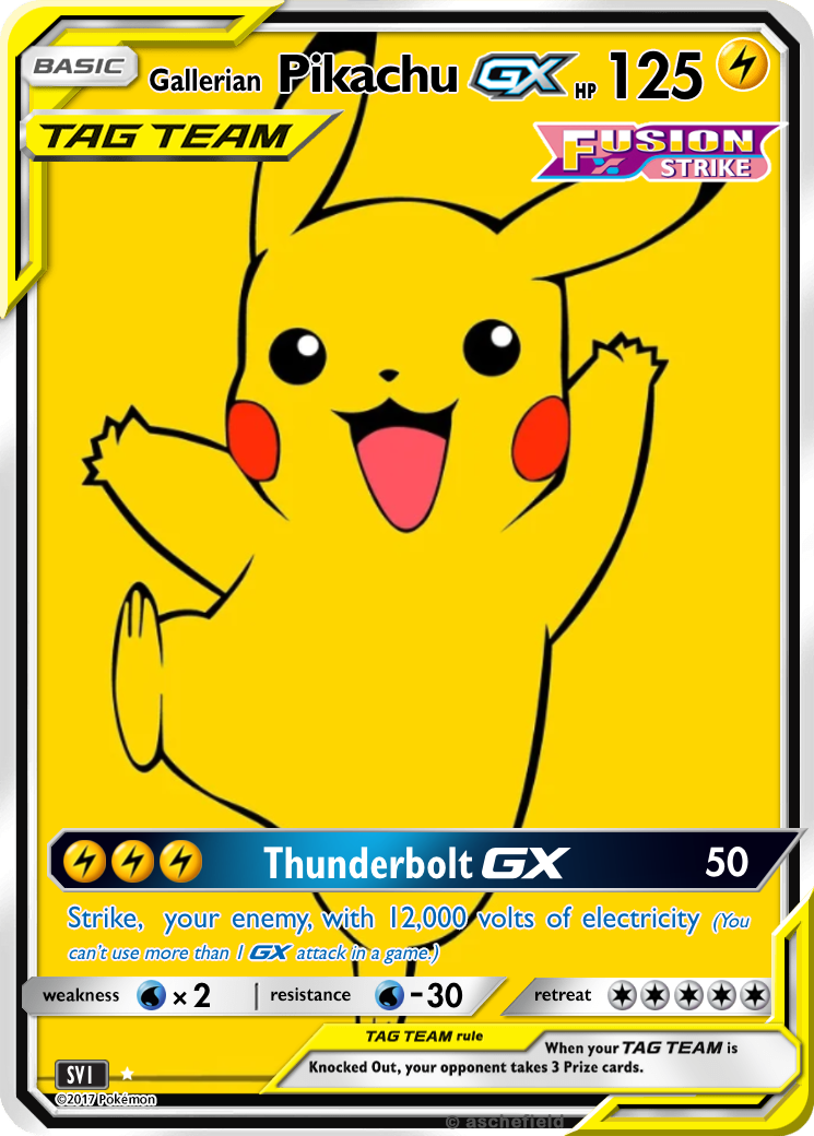 Pikachu - firebird_lemon | Pokécardmaker.net