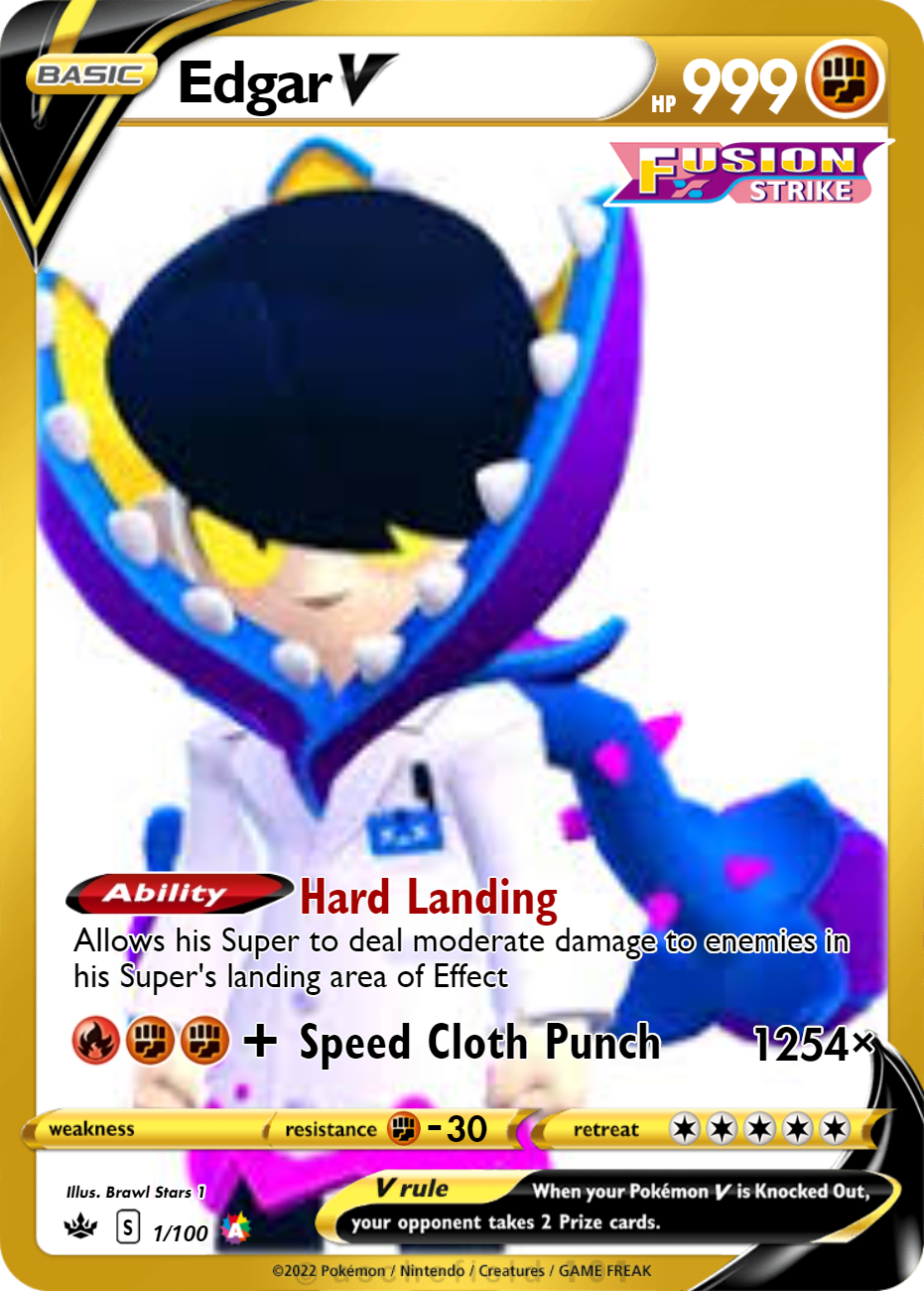 Edgar - shlok | Pokécardmaker.net