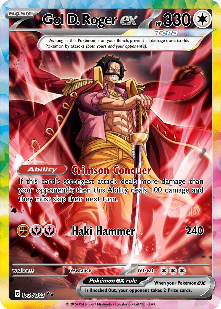 Gol D. Roger - sigma_sigma_on_the_wall | Pokécardmaker.net