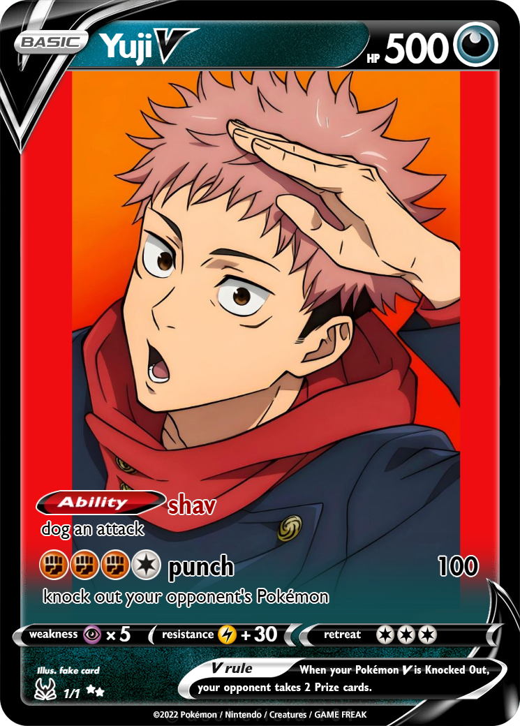 Yuji - silas | Pokécardmaker.net