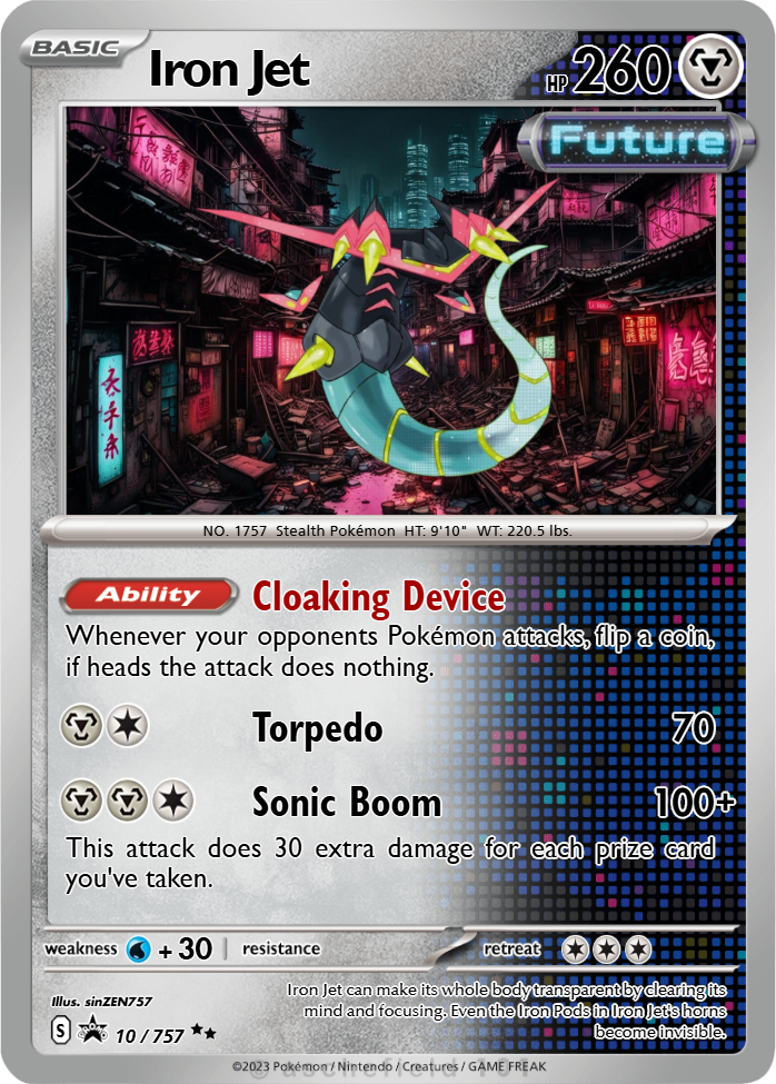 Iron Jet - sinZEN757 | Pokécardmaker.net