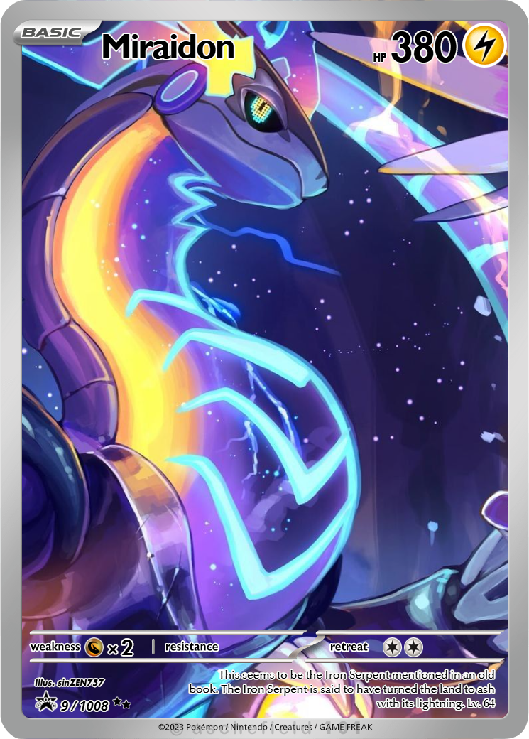 Miraidon - sinZEN757 | Pokécardmaker.net