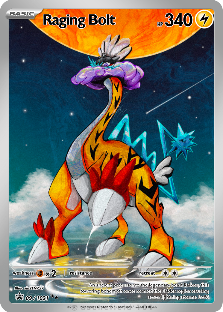 Raging Bolt - sinZEN757 | Pokécardmaker.net