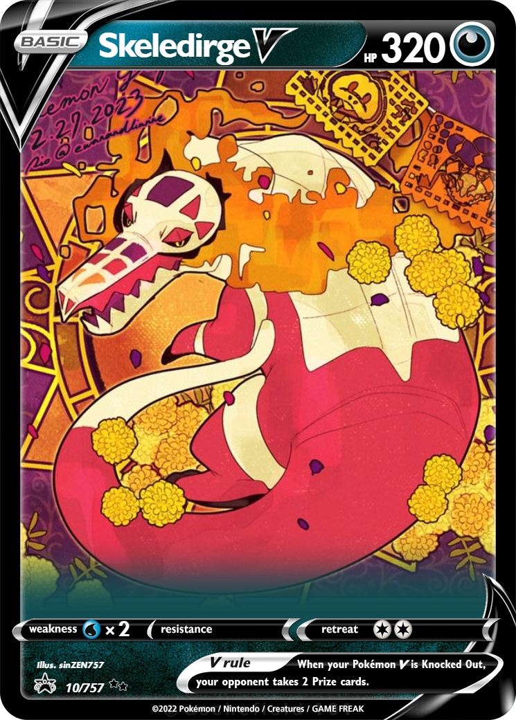 Skeledirge - sinZEN757 | Pokécardmaker.net