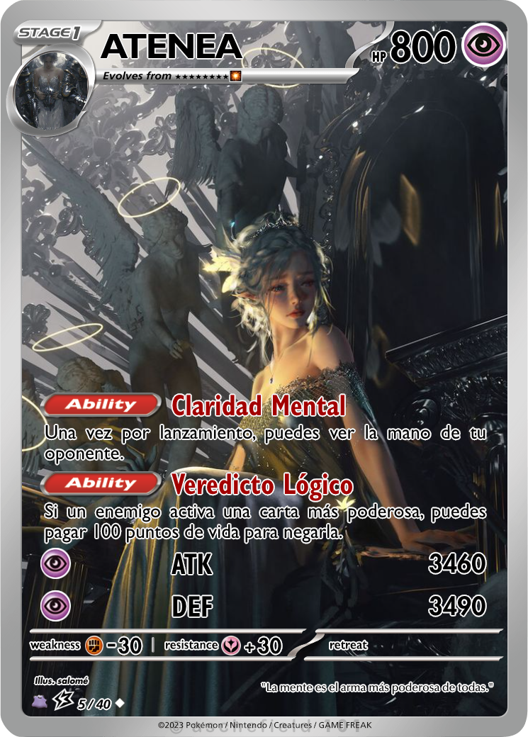 ATENEA - sjhfsf | Pokécardmaker.net