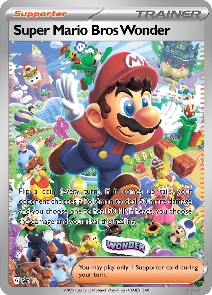 Super Mario Bros Wonder - skull | Pokécardmaker.net
