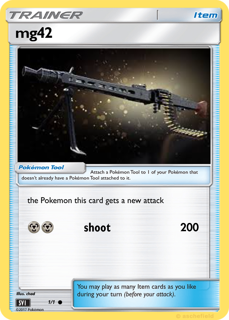mg42 - smithcs | Pokécardmaker.net