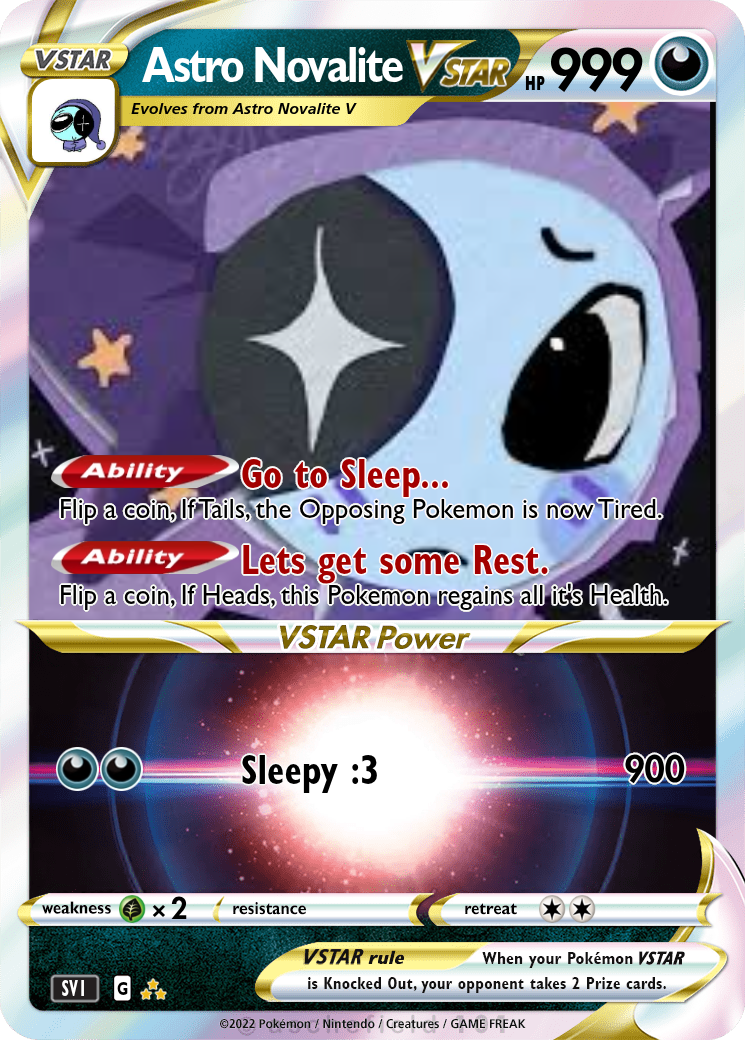 Astro Novalite - sn0ba11 | Pokécardmaker.net