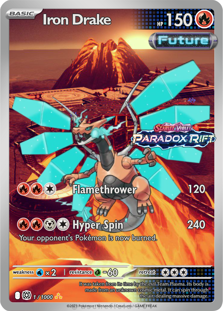 Iron Drake - somebody_ | Pokécardmaker.net