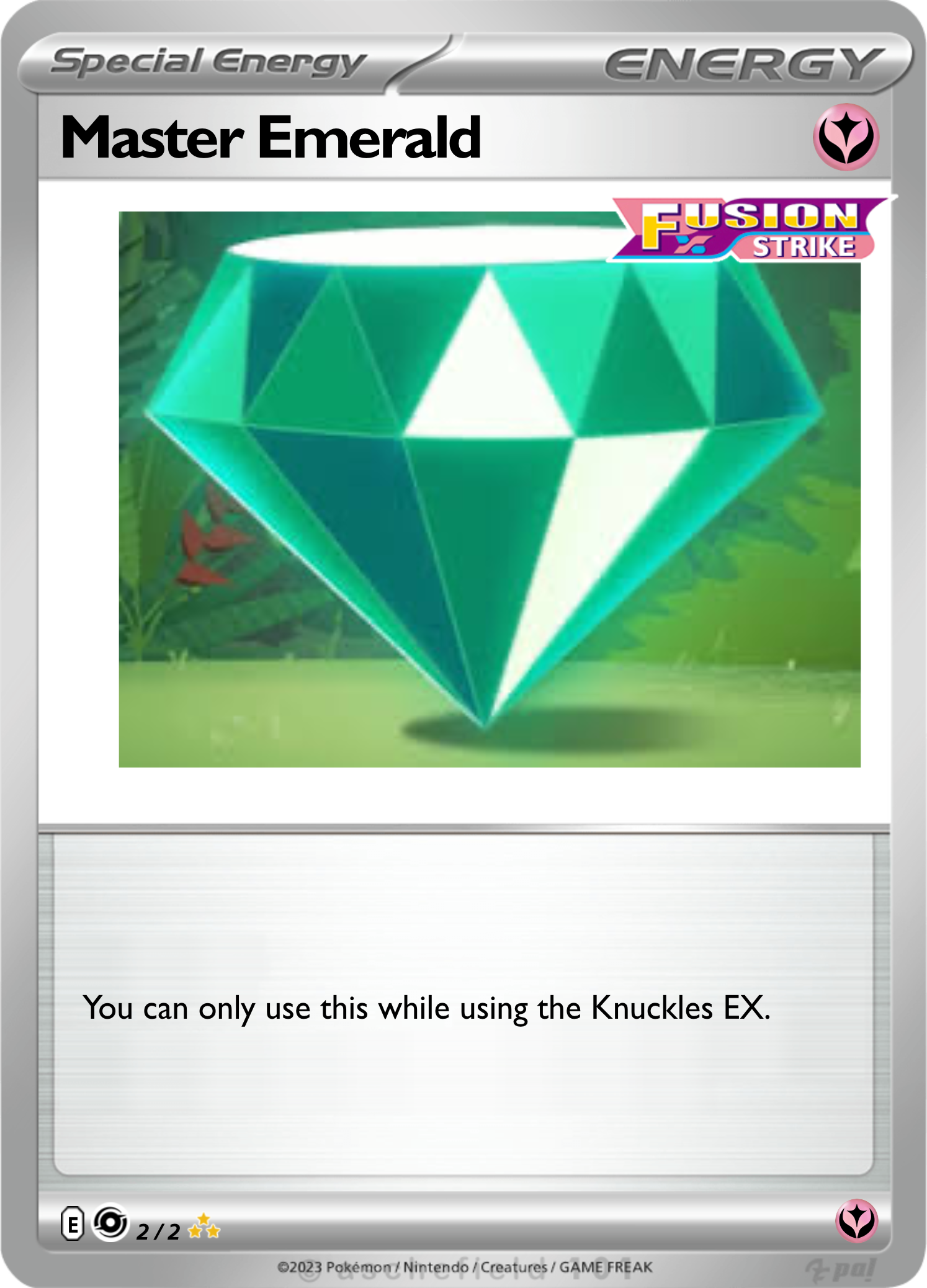 Master Emerald - soniccards | Pokécardmaker.net