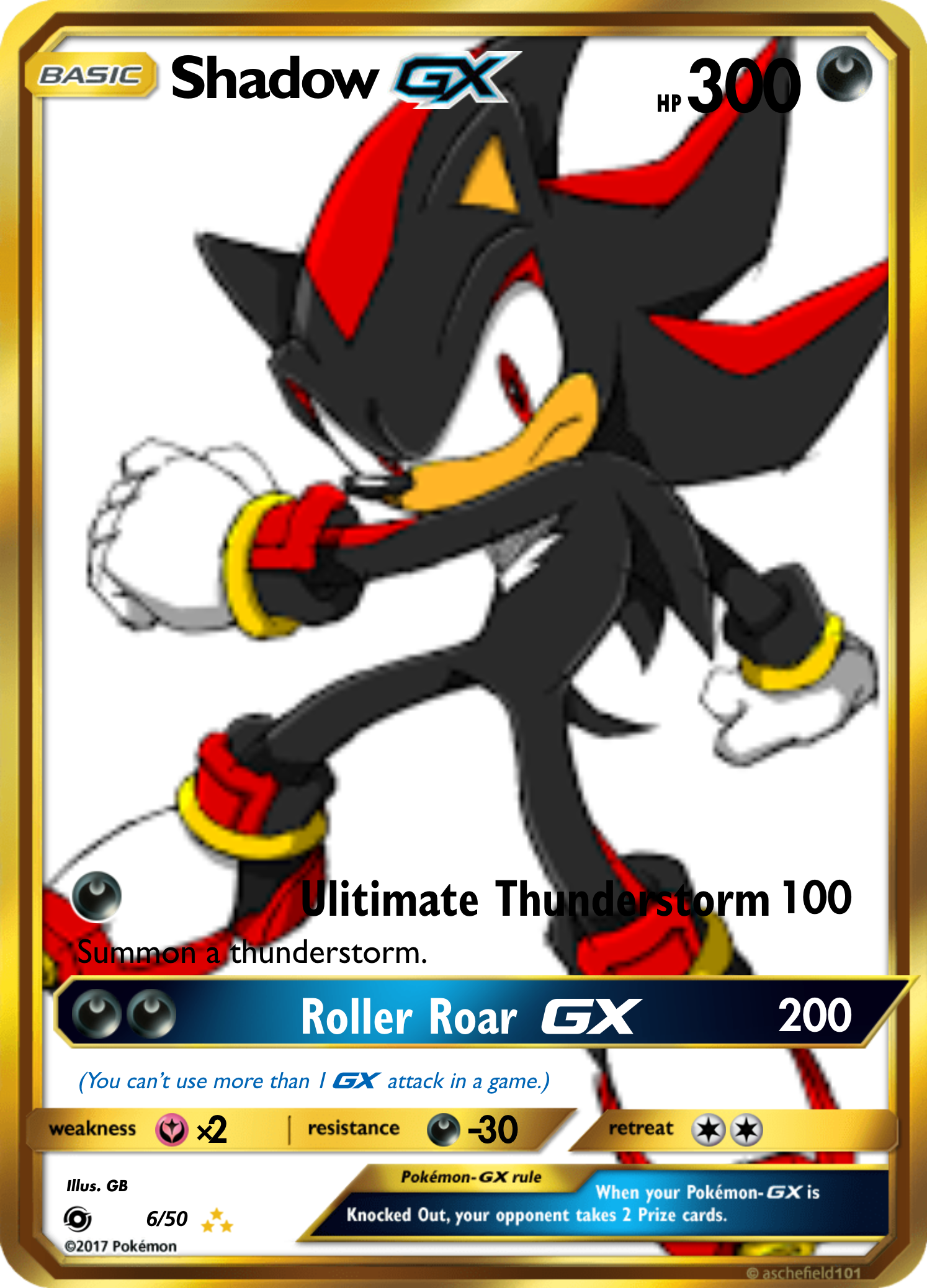 Shadow - soniccards | Pokécardmaker.net