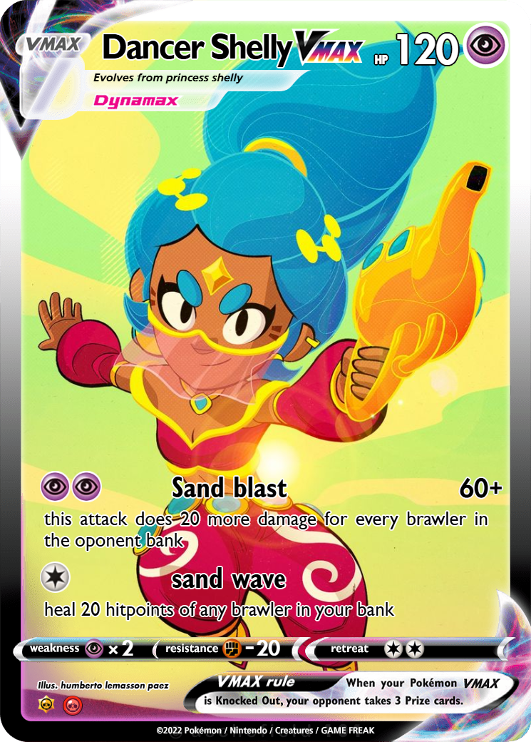 Dancer Shelly - sonicexe123 | Pokécardmaker.net