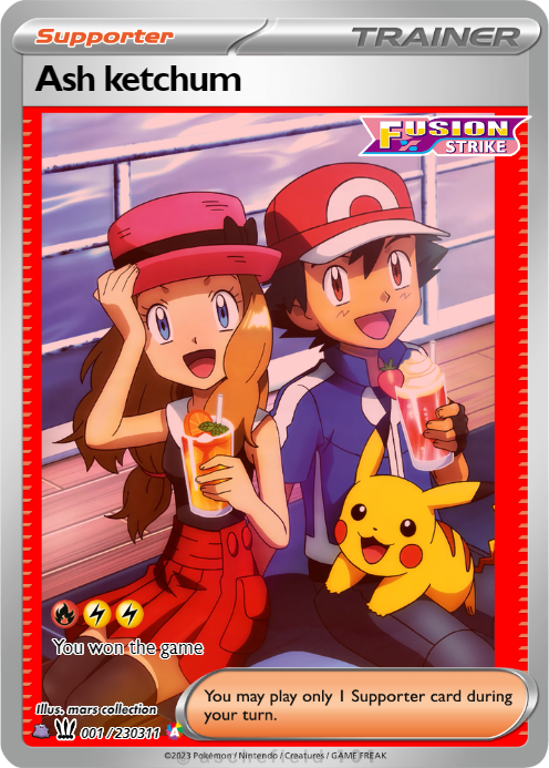 Ash ketchum - srk | Pokécardmaker.net