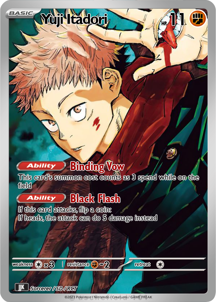Yuji Itadori - stae | Pokécardmaker.net