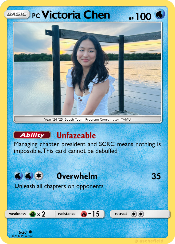 Victoria Chen - standardissueasian | Pokécardmaker.net