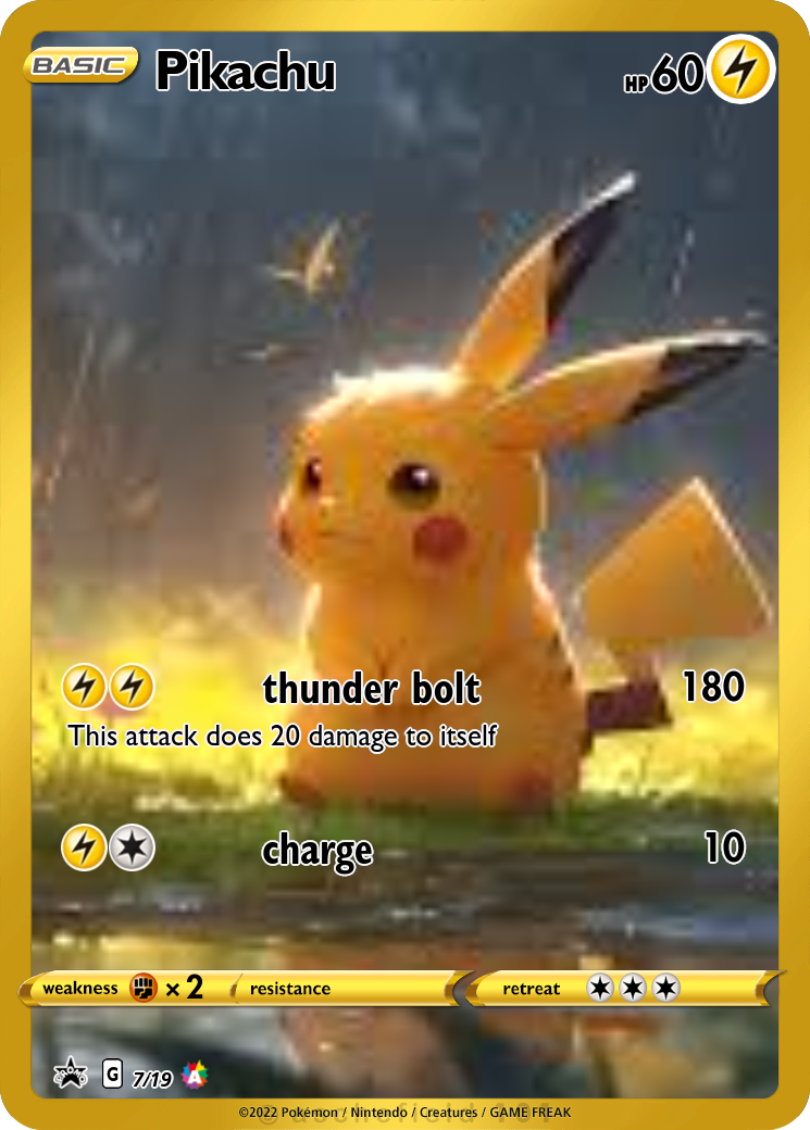 Pikachu - stanstan | Pokécardmaker.net