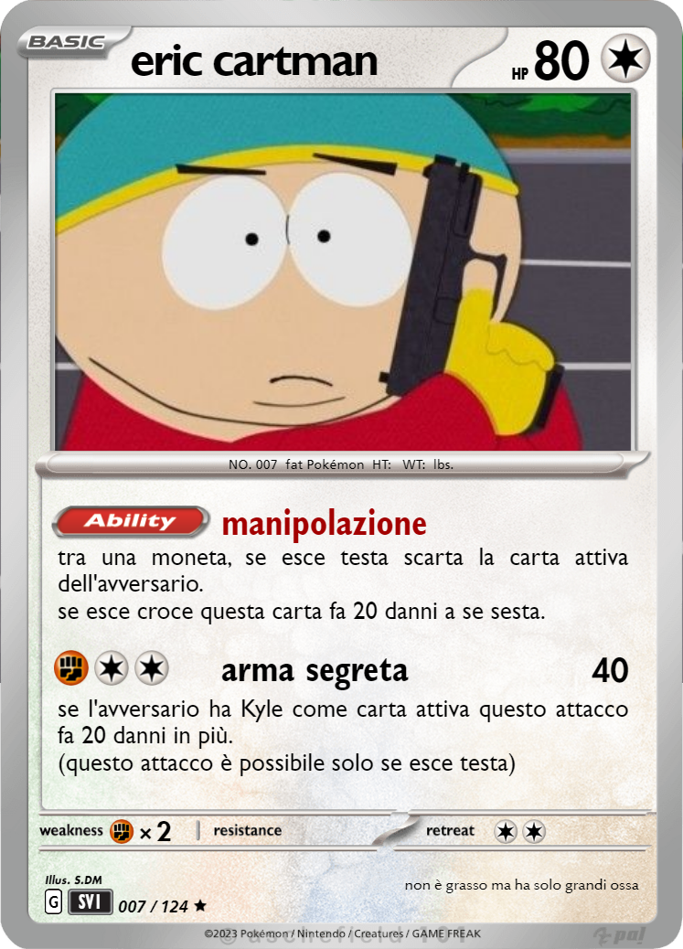 eric cartman - successdav201 | Pokécardmaker.net