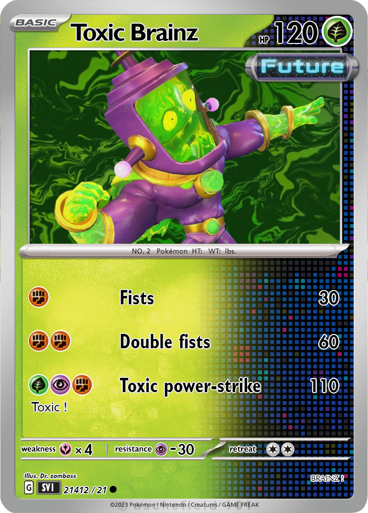 Toxic Brainz - sufizakooo | Pokécardmaker.net