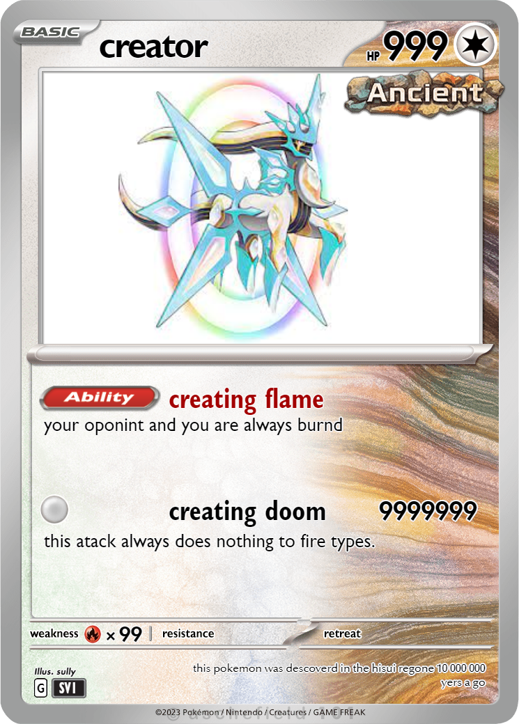 creator - sully | Pokécardmaker.net