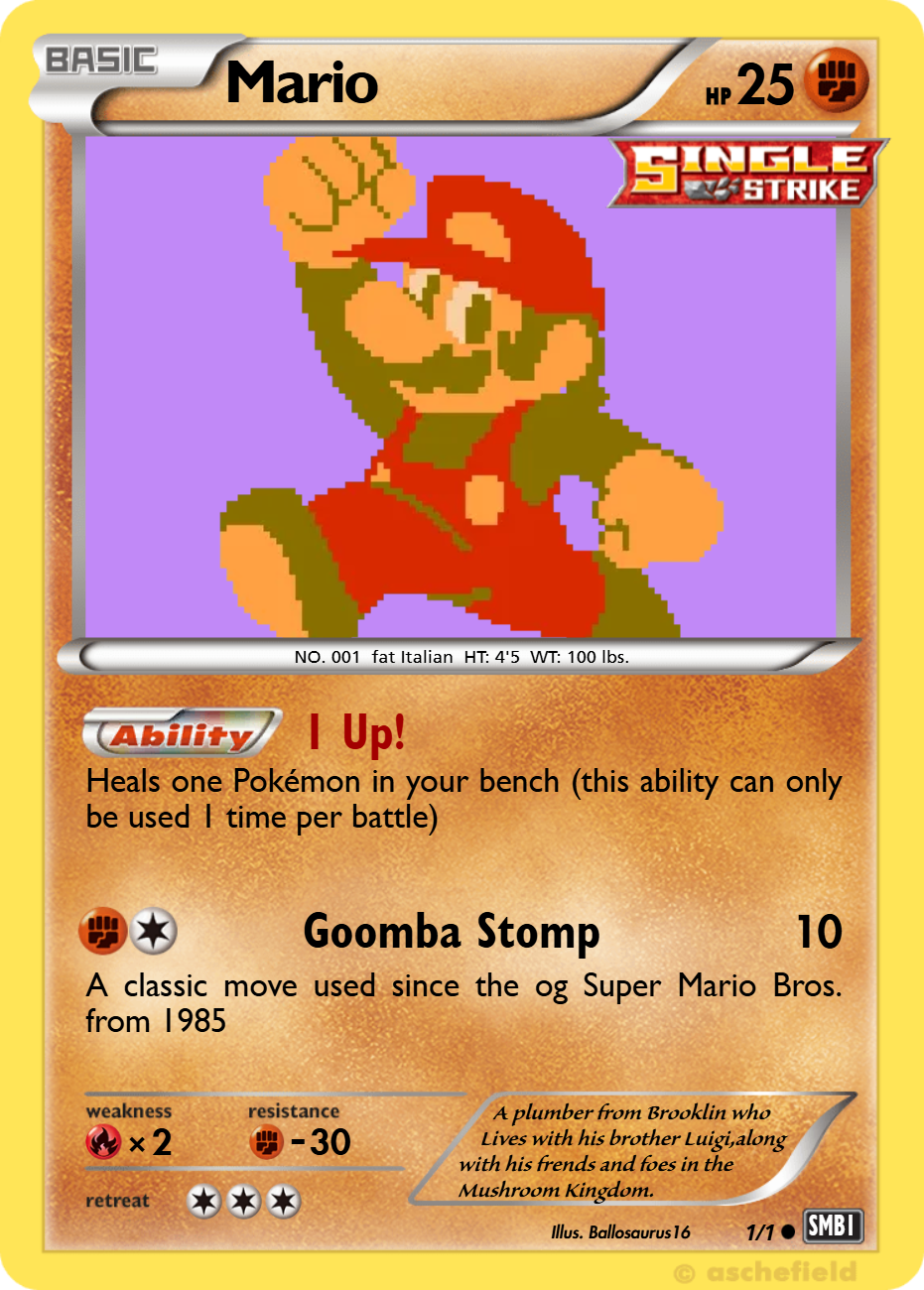Mario - supermariofan46 | Pokécardmaker.net