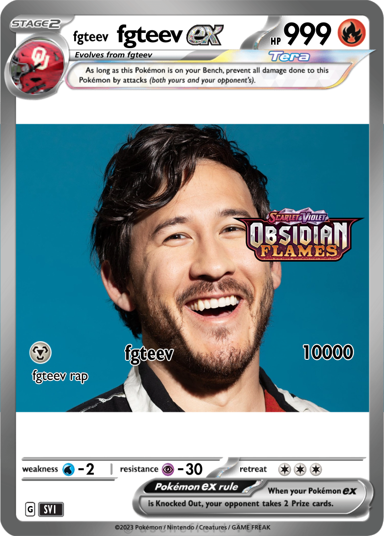 fgteev - sus4433 | Pokécardmaker.net