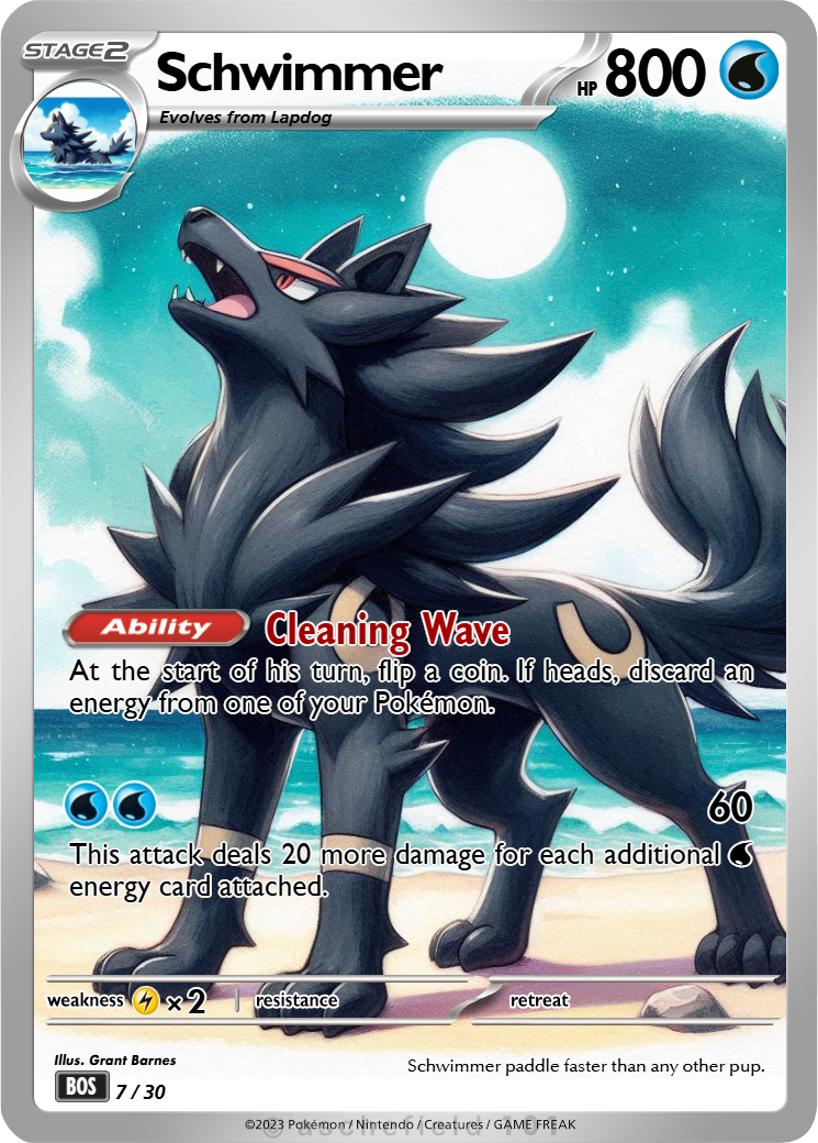 Schwimmer - sus_lizard | Pokécardmaker.net