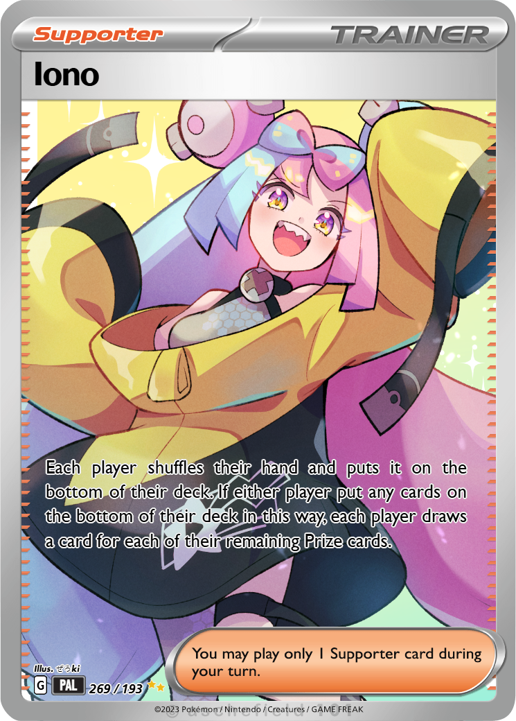 Iono - sylvrunner | Pokécardmaker.net