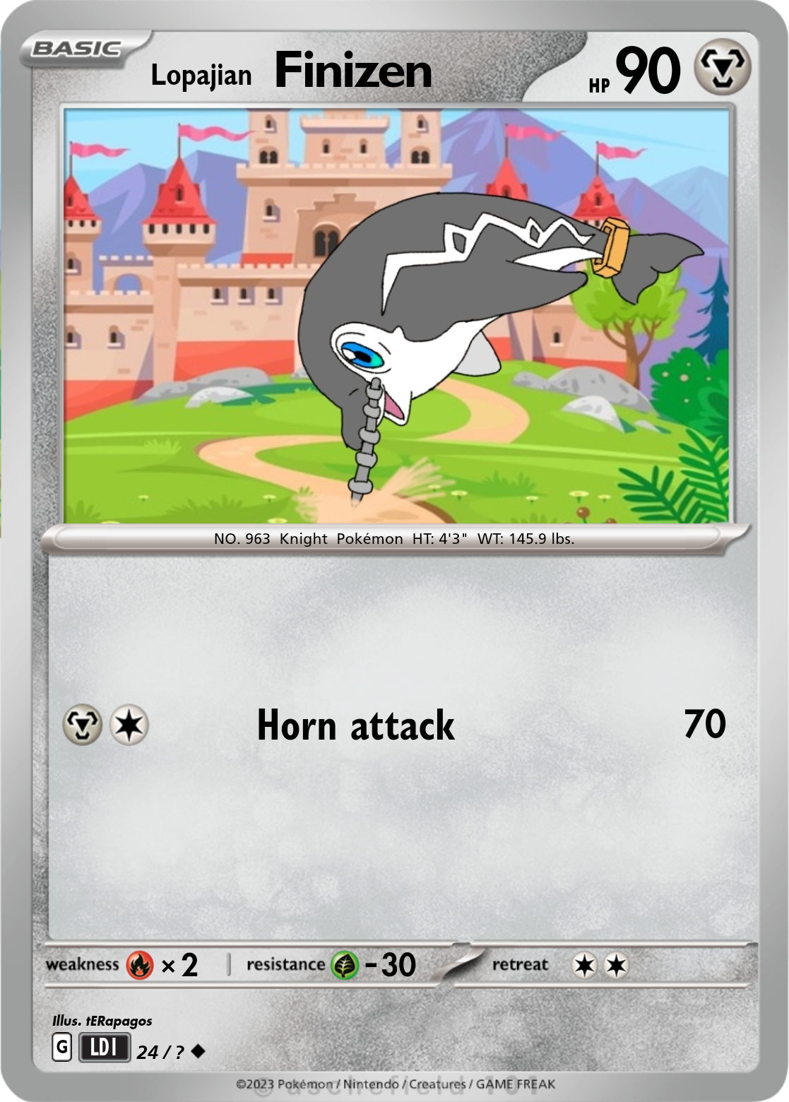 Finizen - tERapagos | Pokécardmaker.net