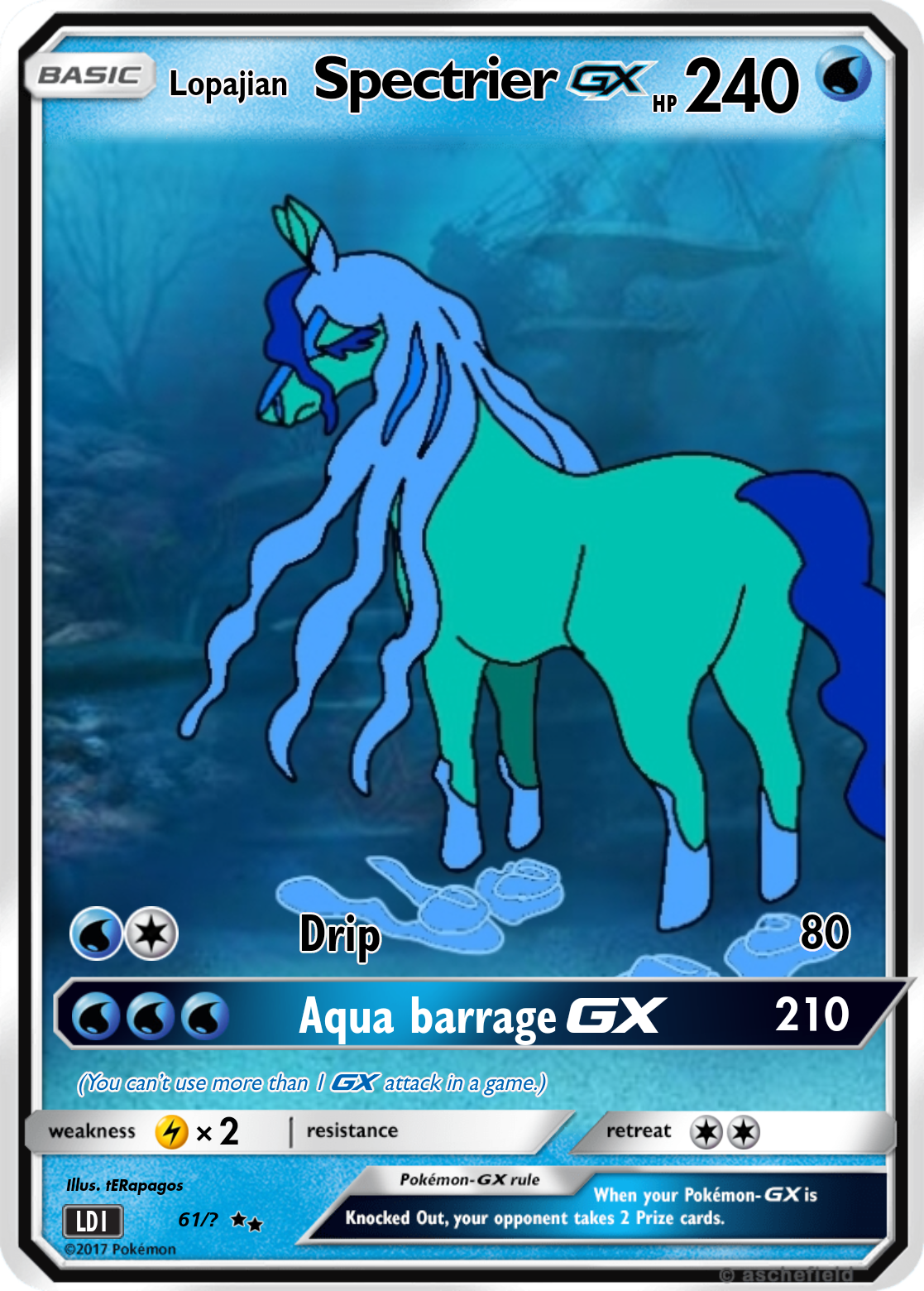 Spectrier - tERapagos | Pokécardmaker.net