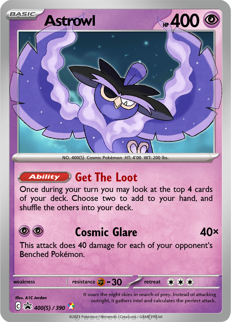 Astrowl - tangocoyo | Pokécardmaker.net