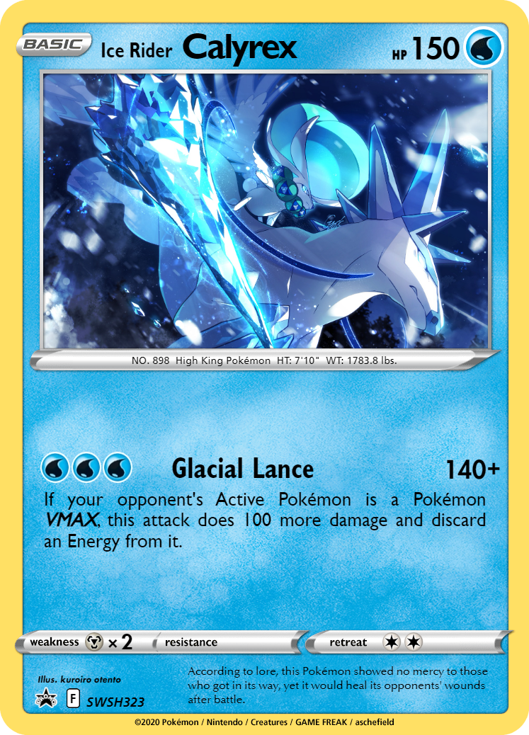 Calyrex - tbbs | Pokécardmaker.net