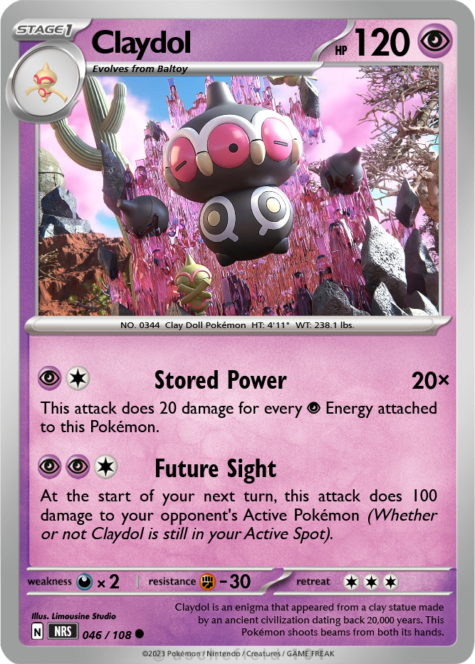 Claydol - tcgpoke16 | Pokécardmaker.net