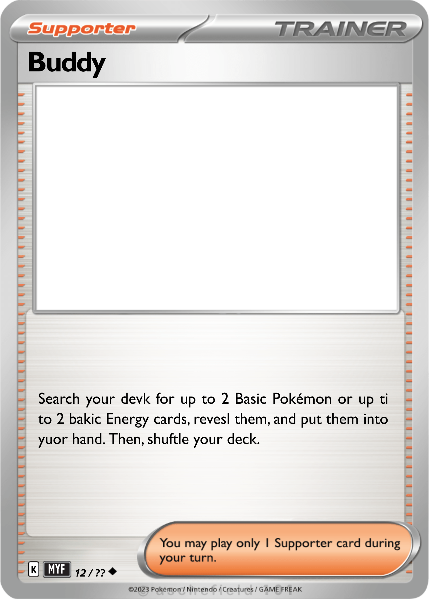 Buddy - testing90878 | Pokécardmaker.net