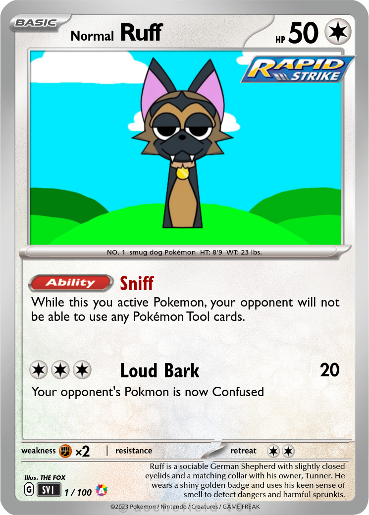 Ruff - the_fox5 | Pokécardmaker.net