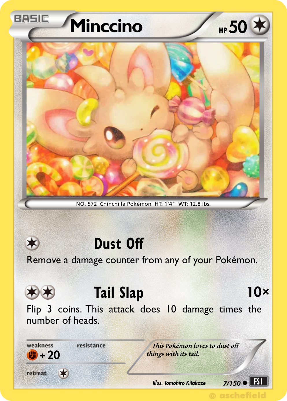 Minccino - the_h | Pokécardmaker.net